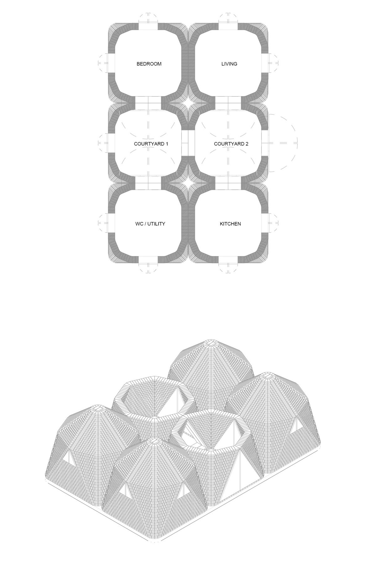Sustainable Low Cost CEB Dwellings ← Projects ← Gianni Botsford Architects