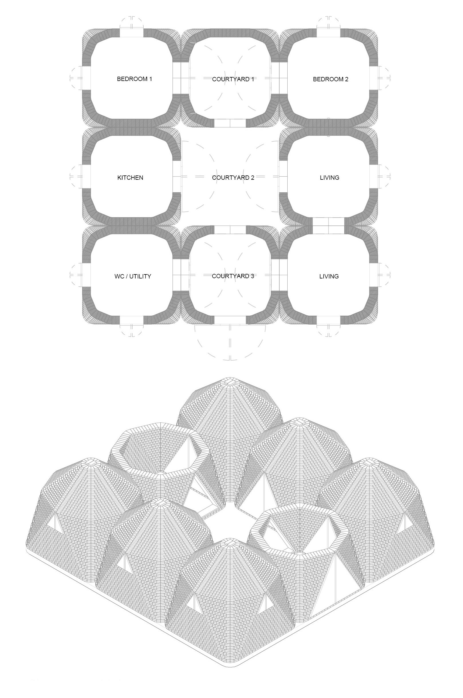 Sustainable Low Cost CEB Dwellings ← Projects ← Gianni Botsford Architects